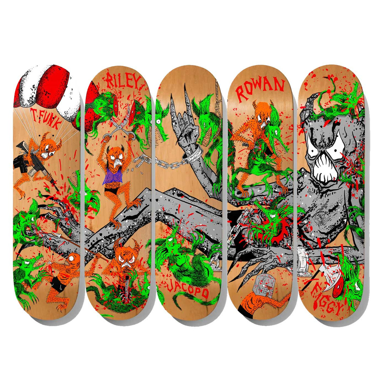 Baker Jacopo Toxic Rats Deck – Level Skateboards