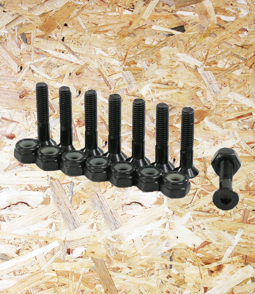 Pack of 8 single allen key bolts. – Level Skateboards